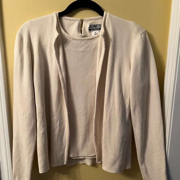 Jones Studio | Sweaters | Jones Studio Cottonrayon Sweater Set With ...